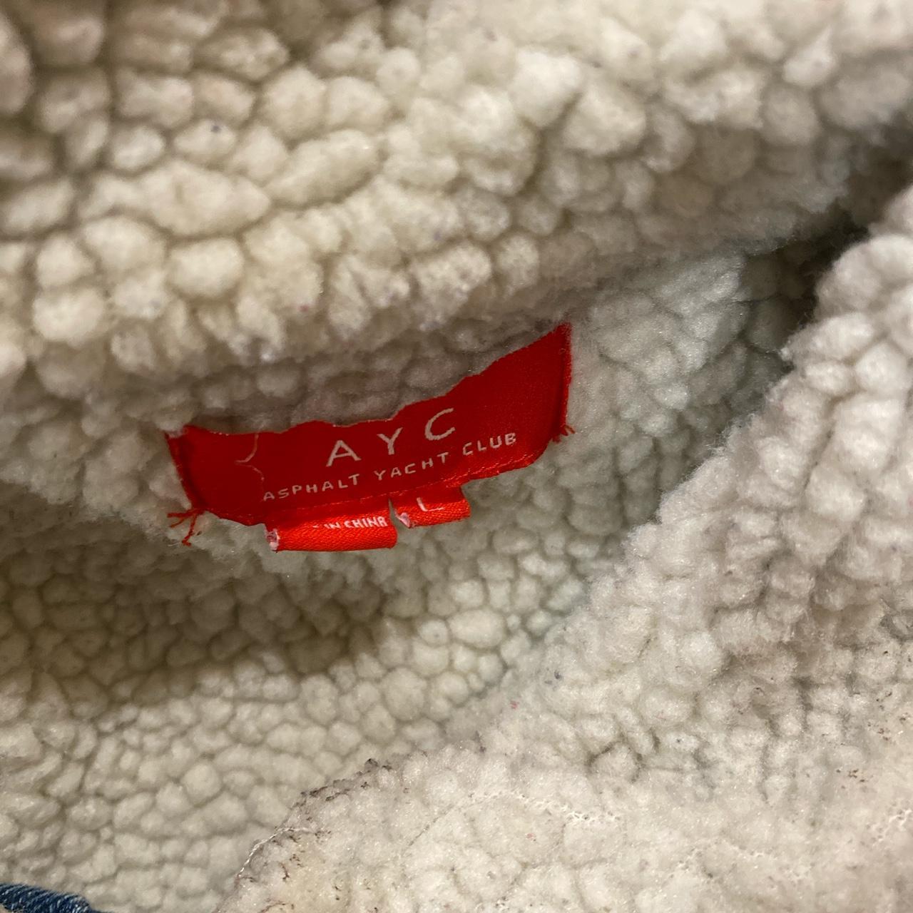 Riley Hawk Asphalt Yacht Club size L denim jacket... - Depop