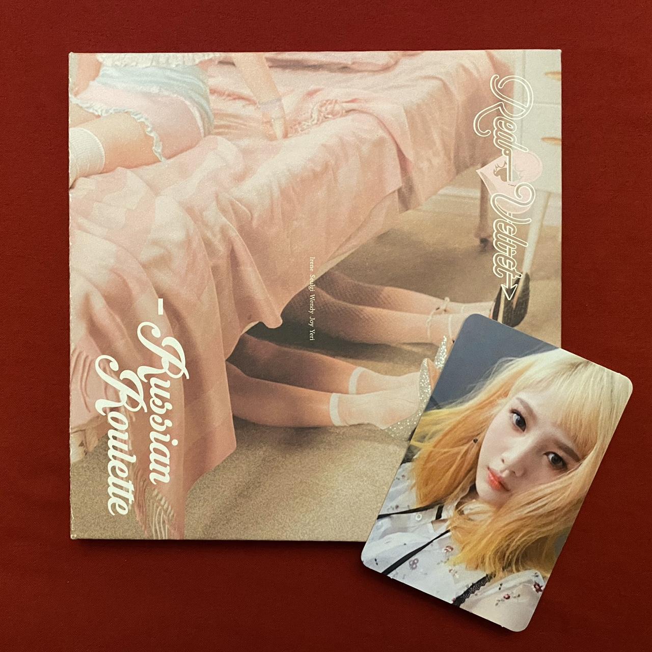 Red Velvet Russian Roulette Album w/ Joy Photocard ⭑... - Depop