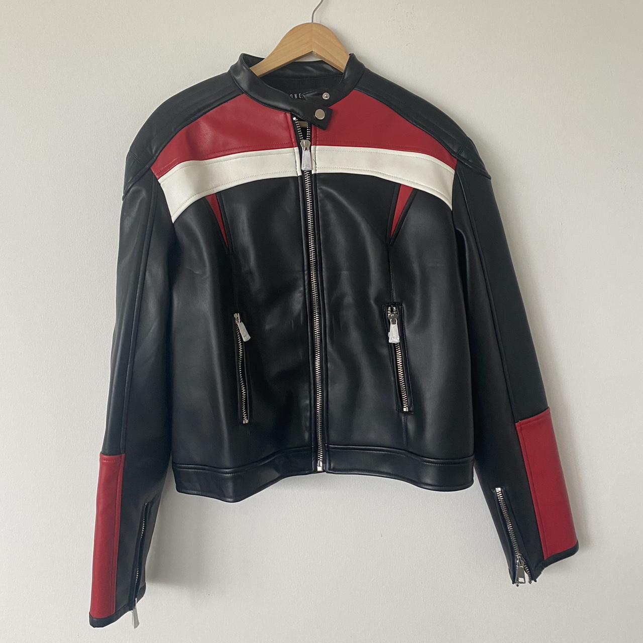 Lioness Top Model Biker Jacket - size large New with... - Depop