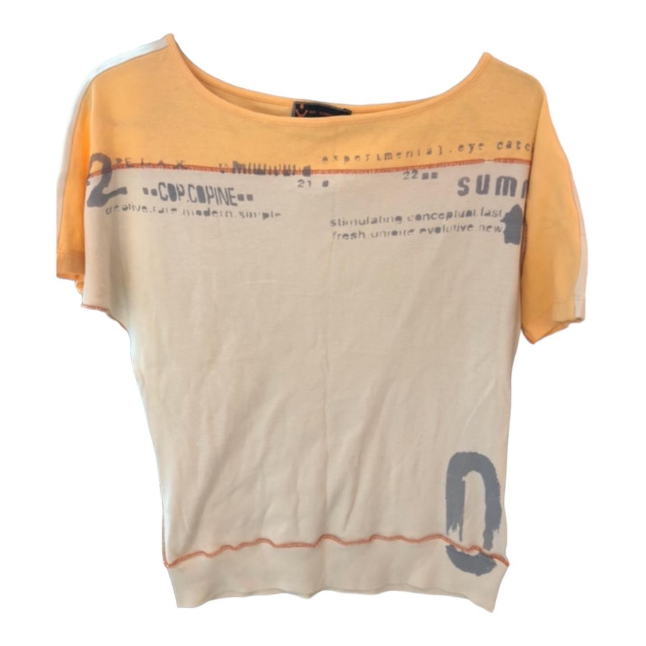 The Cop Copine Big Sports Number Summer Top -... - Depop
