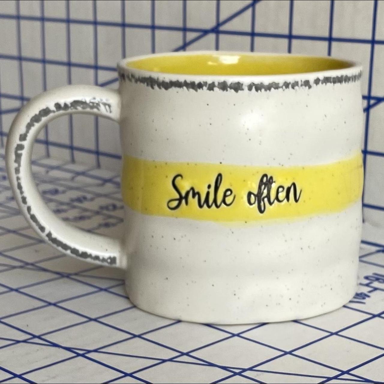 Global Design Connections “Smile often” Mug... - Depop