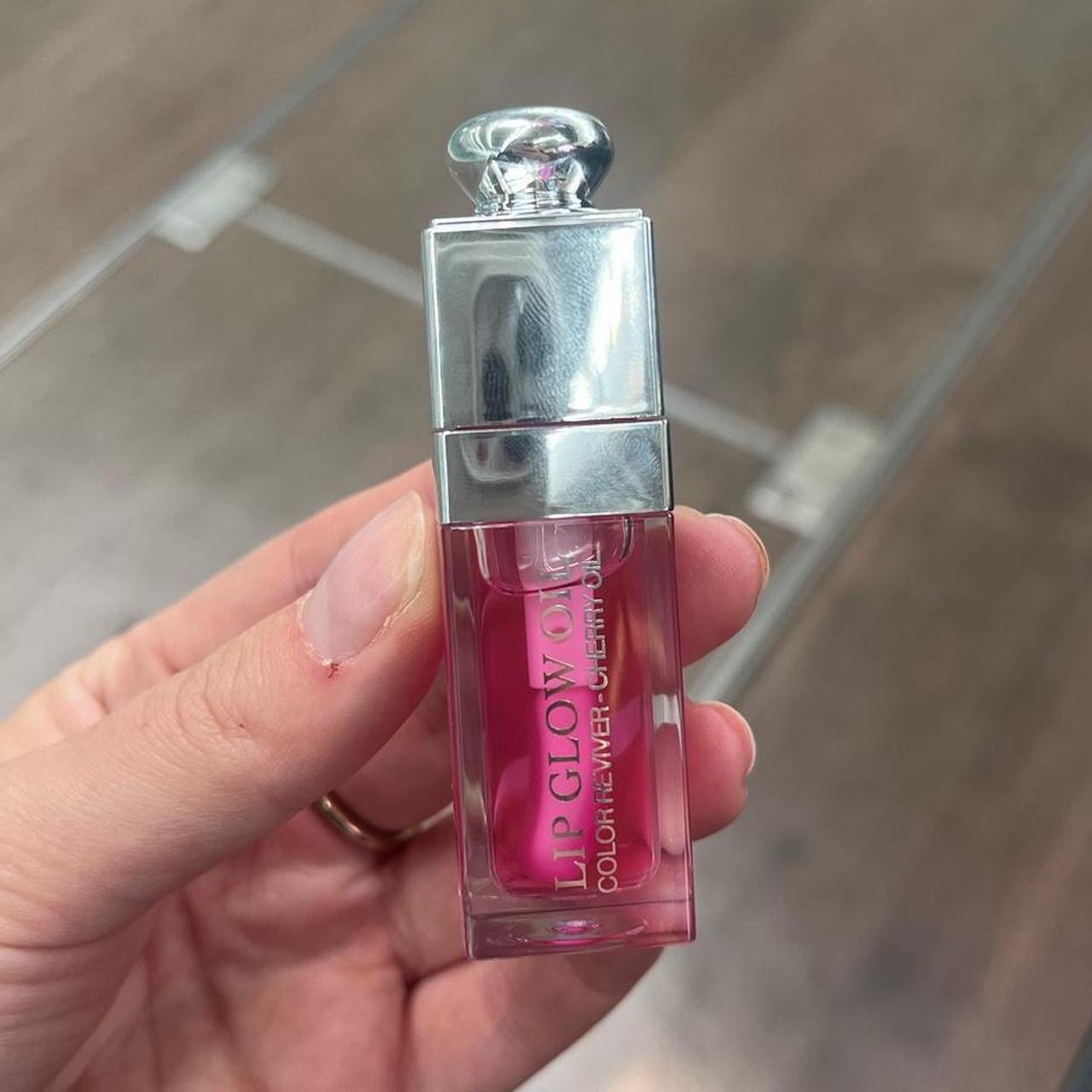 Dior raspberry lip oil shade 007 Brand new in... - Depop