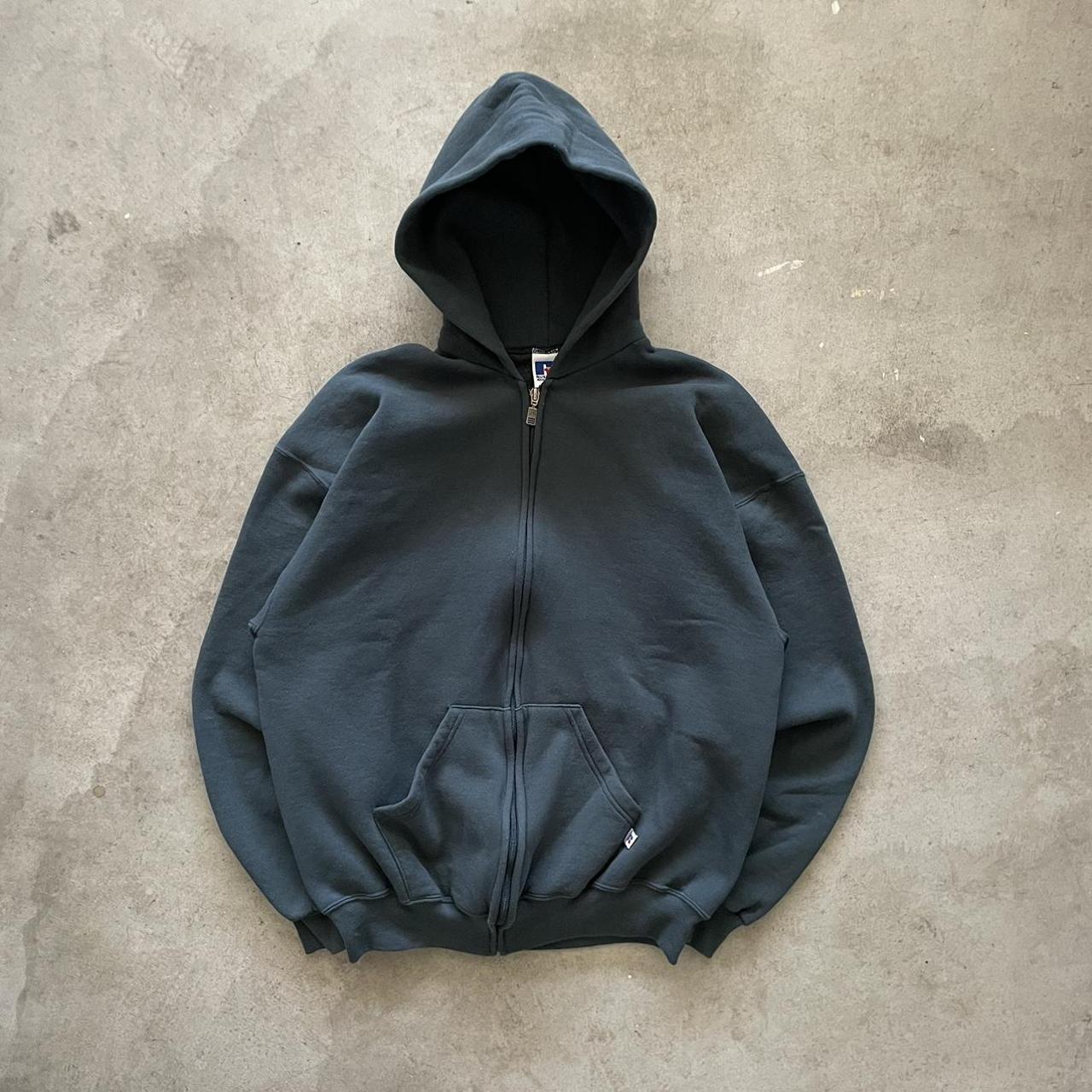 🌲Vintage Y2K Forest Green Earth Color Russel... - Depop