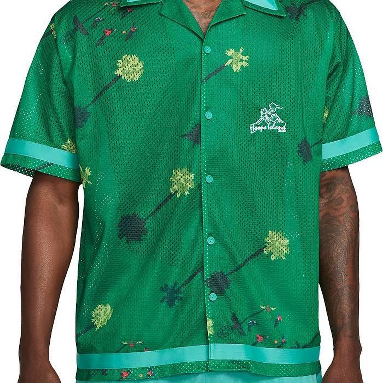 Nike Hoops Island 2022 button up Jersey New with... - Depop