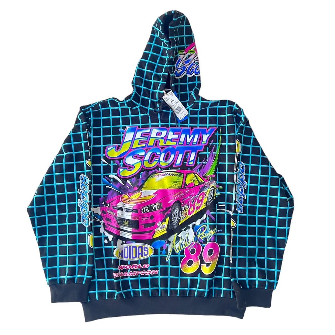 Jeremy Scott x Adidas rally hoodie New with tags... - Depop