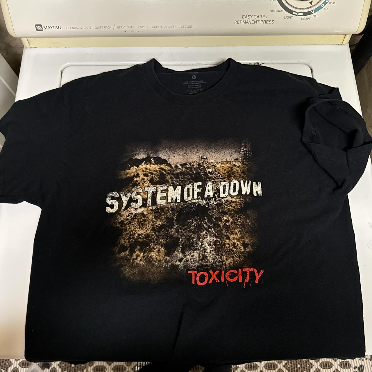 System of a down large toxicity band... - Depop