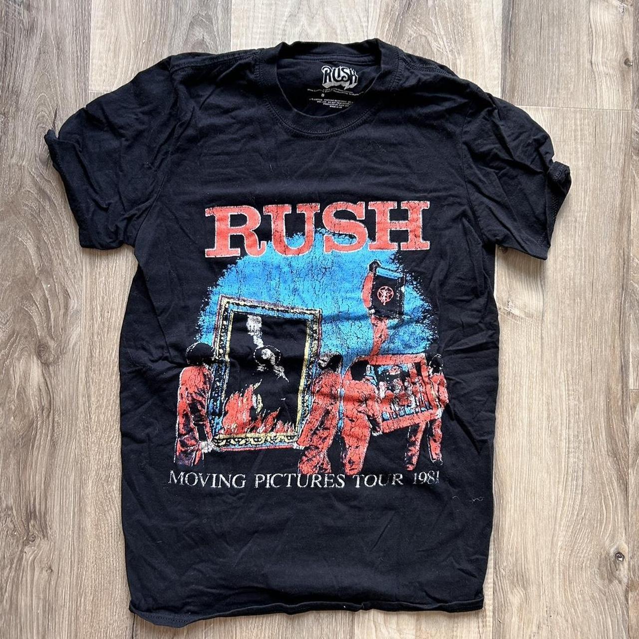 rush band tee size small ags - fairy grunge core... - Depop