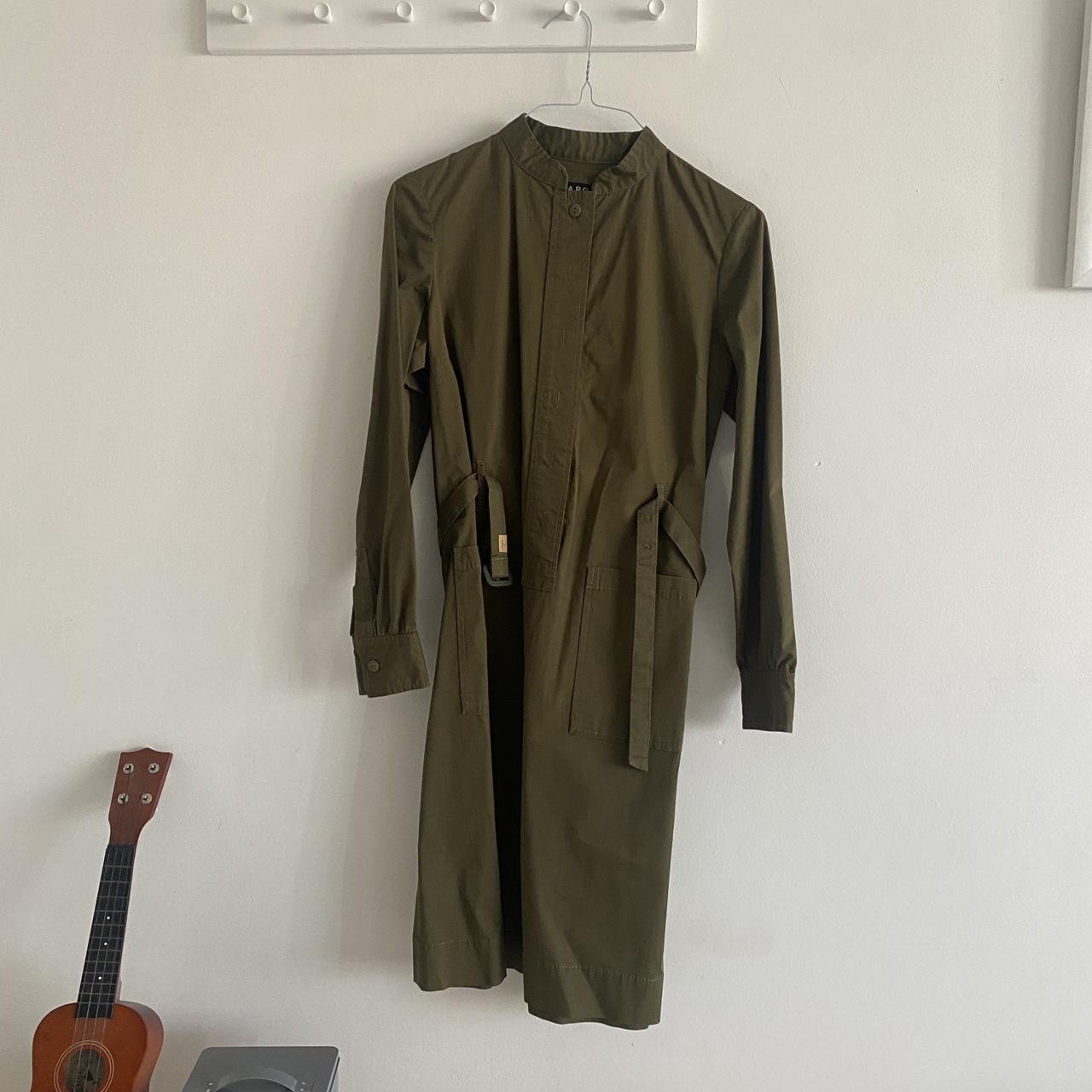 APC dress - repop. Has pit stains which I tried to... - Depop