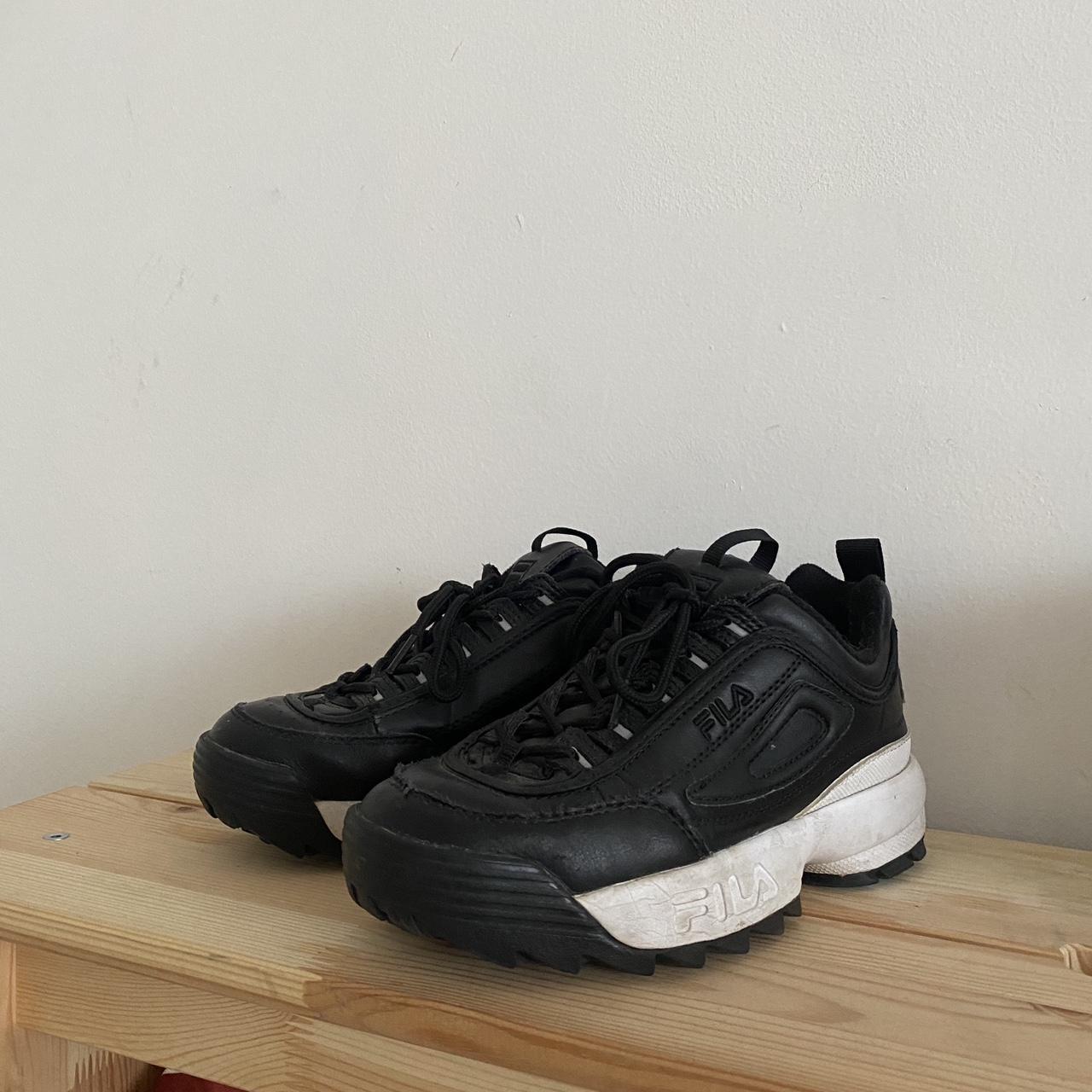Fila chunky shoes - well loved but still has a lot... - Depop
