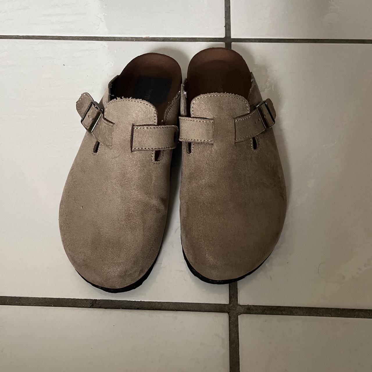 Light Brown Clog mule Great condition, barely used... - Depop