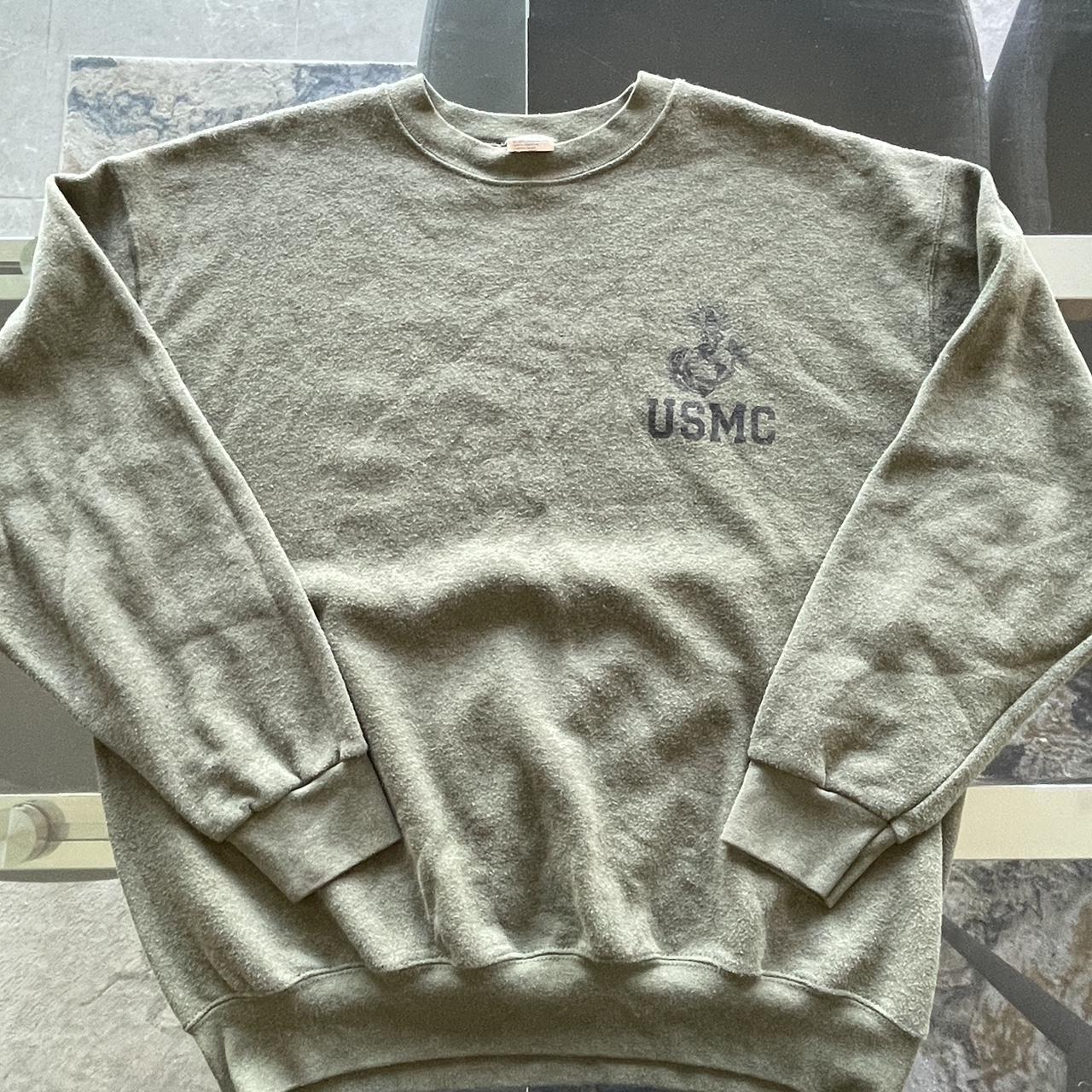Vintage USMC sweatshirt Made in USA #usmc - Depop