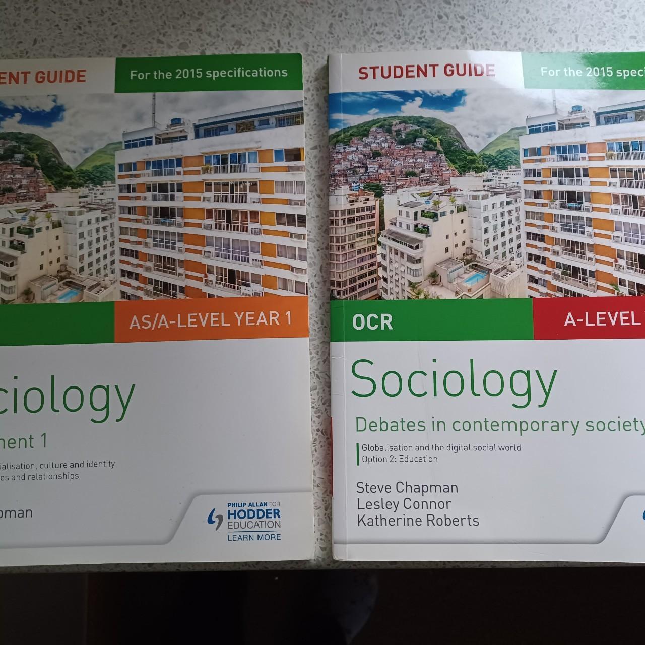 OCR A Level Sociology student guide. YEAR 1 AND 2 - Depop