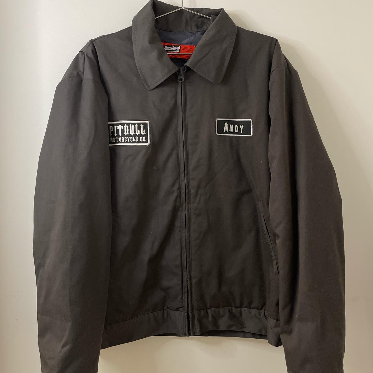 Throttle threads jacket Super cool custom Lined... - Depop