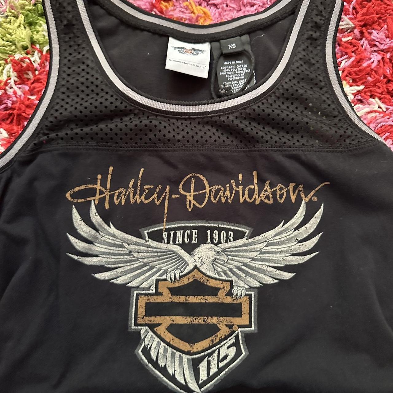 Cute and comfy Harley Davidson tank Perfect for... | Depop