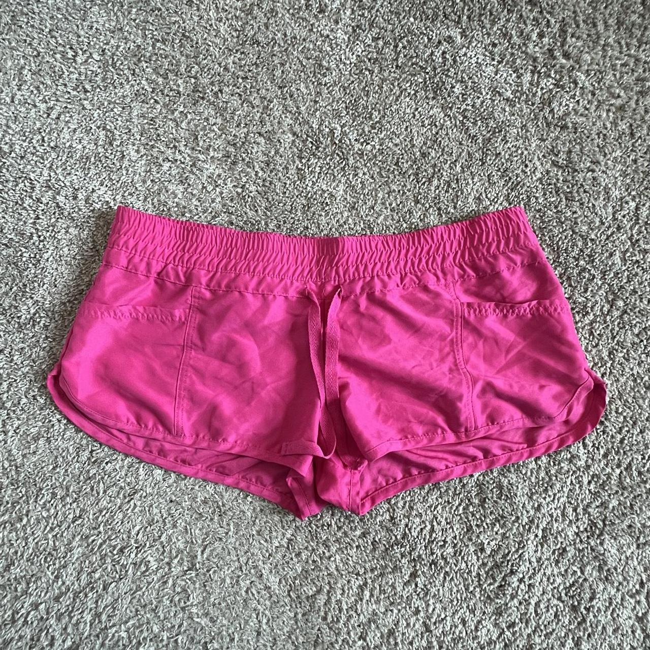 pink micro swim shorts, size... | Depop