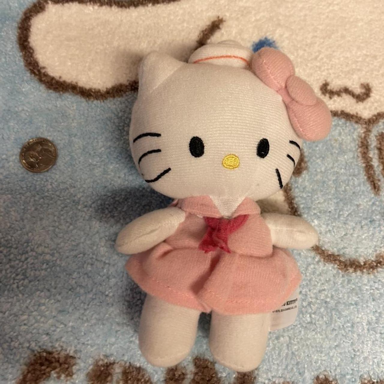 sailor hello kitty ty small plushy sanrio licensed... - Depop