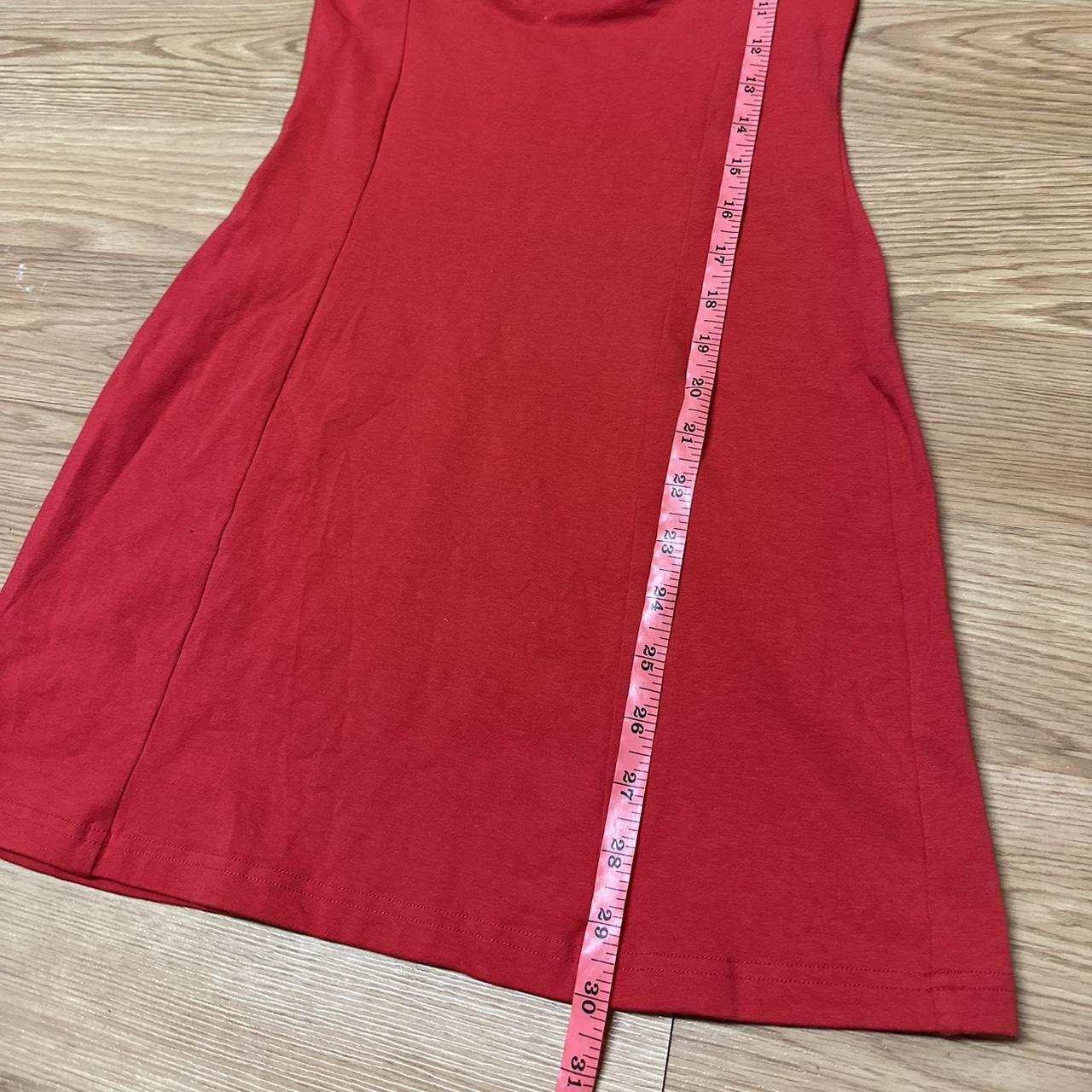 red moda international mini dress size labeled... - Depop