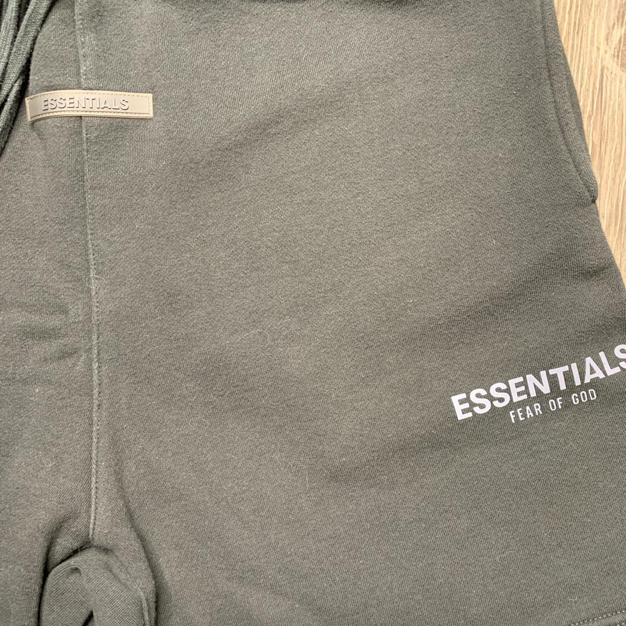 Essentials Men's Black Shorts | Depop