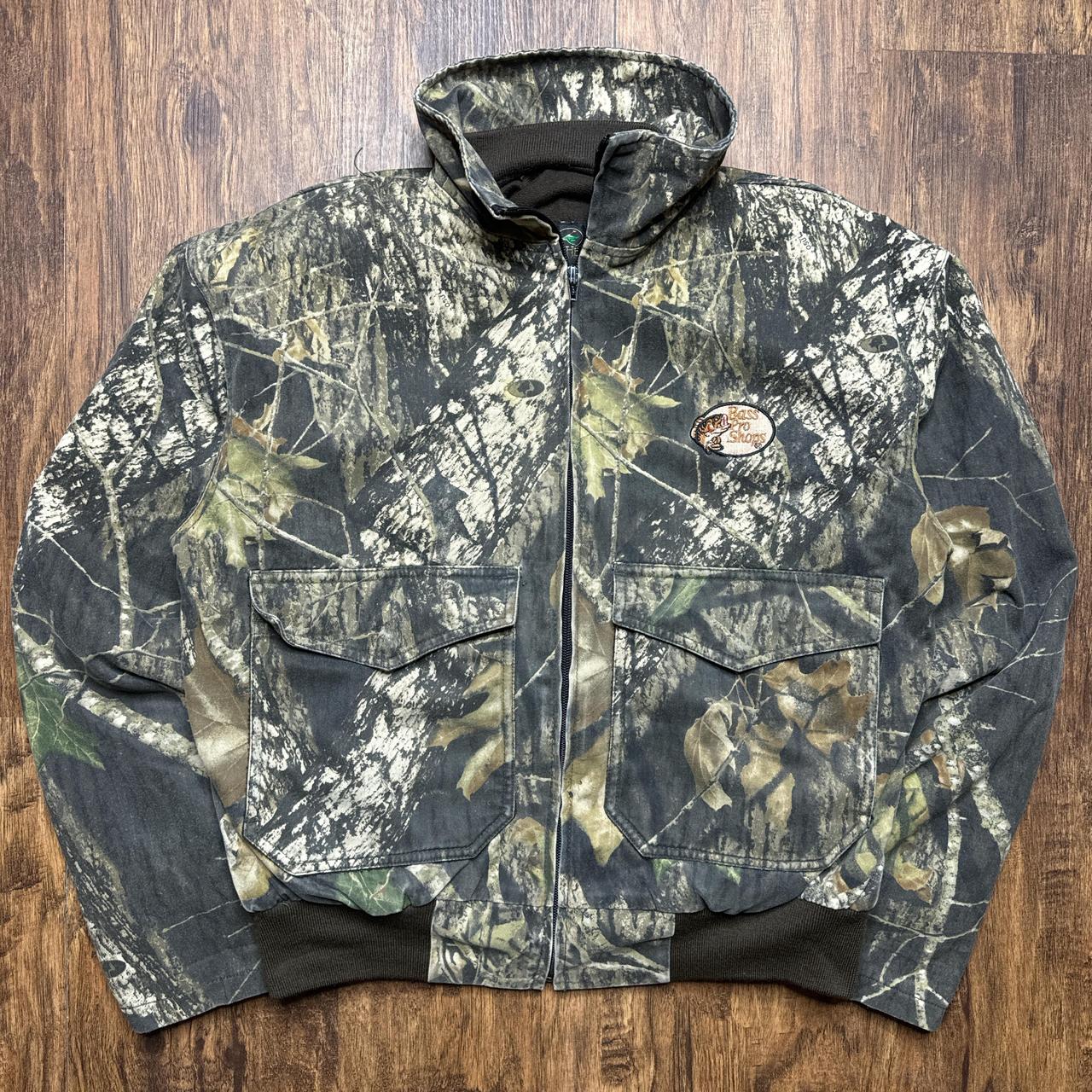 Vintage RedHead Bass Pro Shops Mossy Oak Camo... - Depop