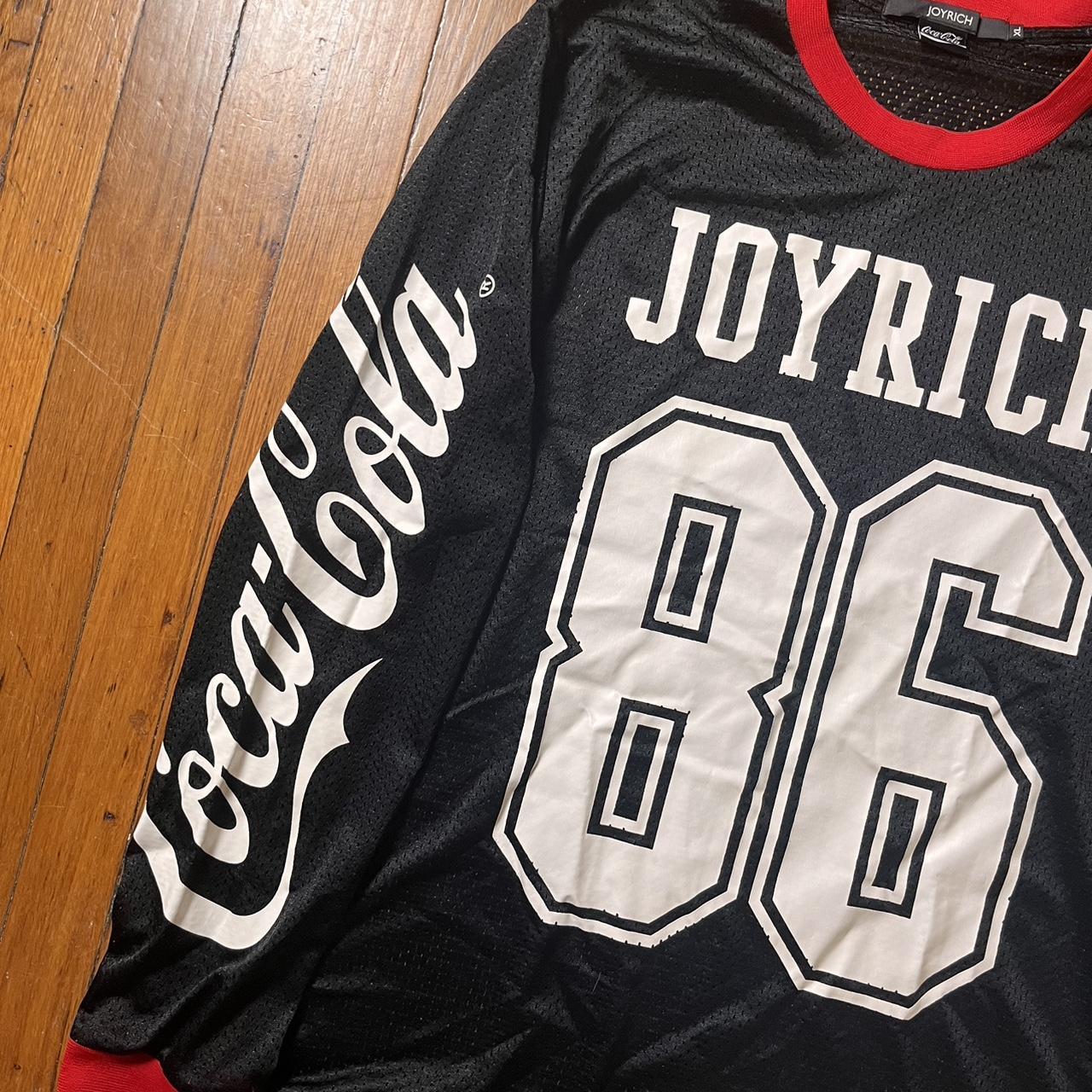 vintage JOYRICH x Coca Cola long sleeve hockey... - Depop