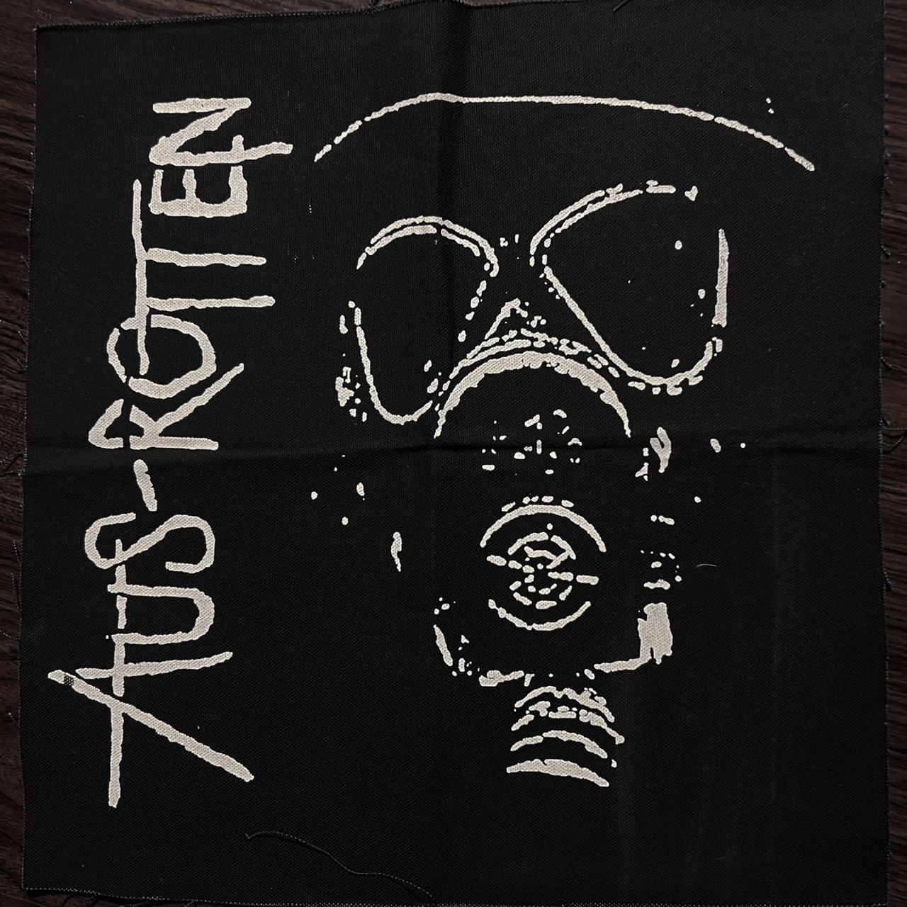 Aus-rotten back patch. 14 x 14 Inches - Depop