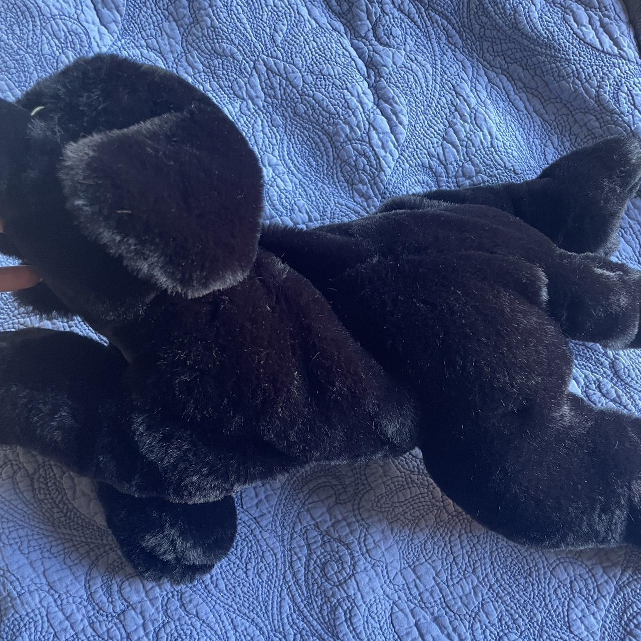 Target black dog stuffed animal #target... - Depop