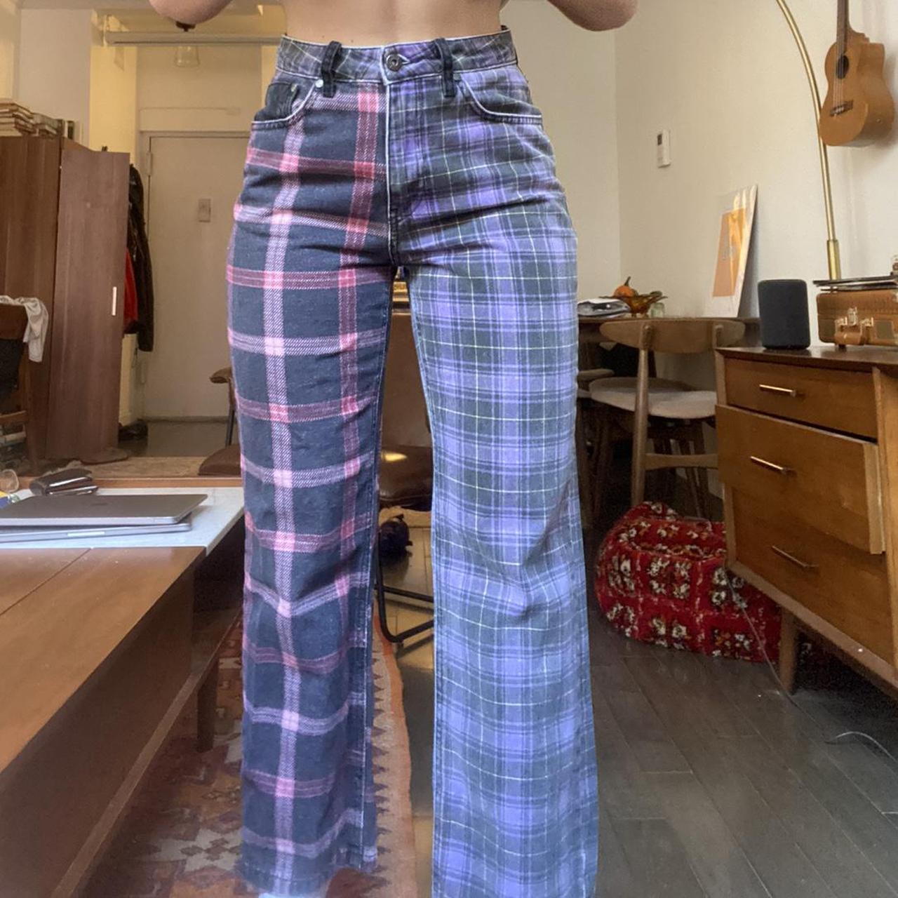 Ragged Priest checkered pants 💜💓 perfect for... - Depop