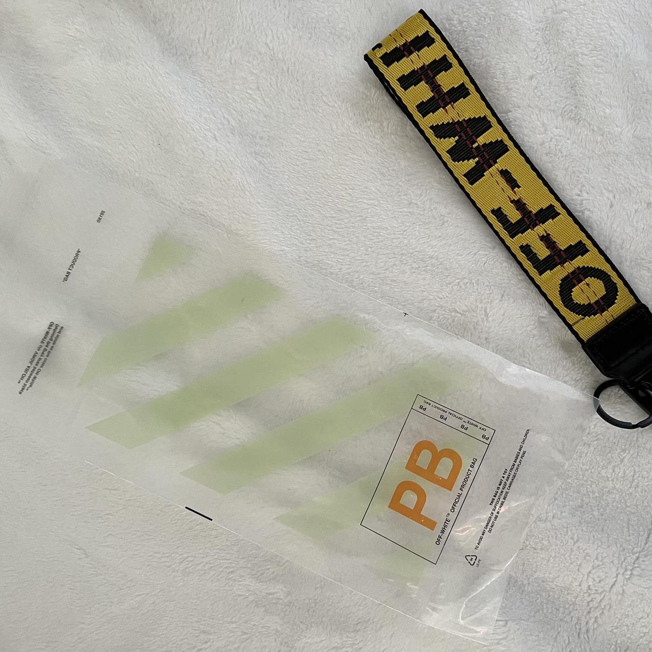 Off-white key lanyard - Depop
