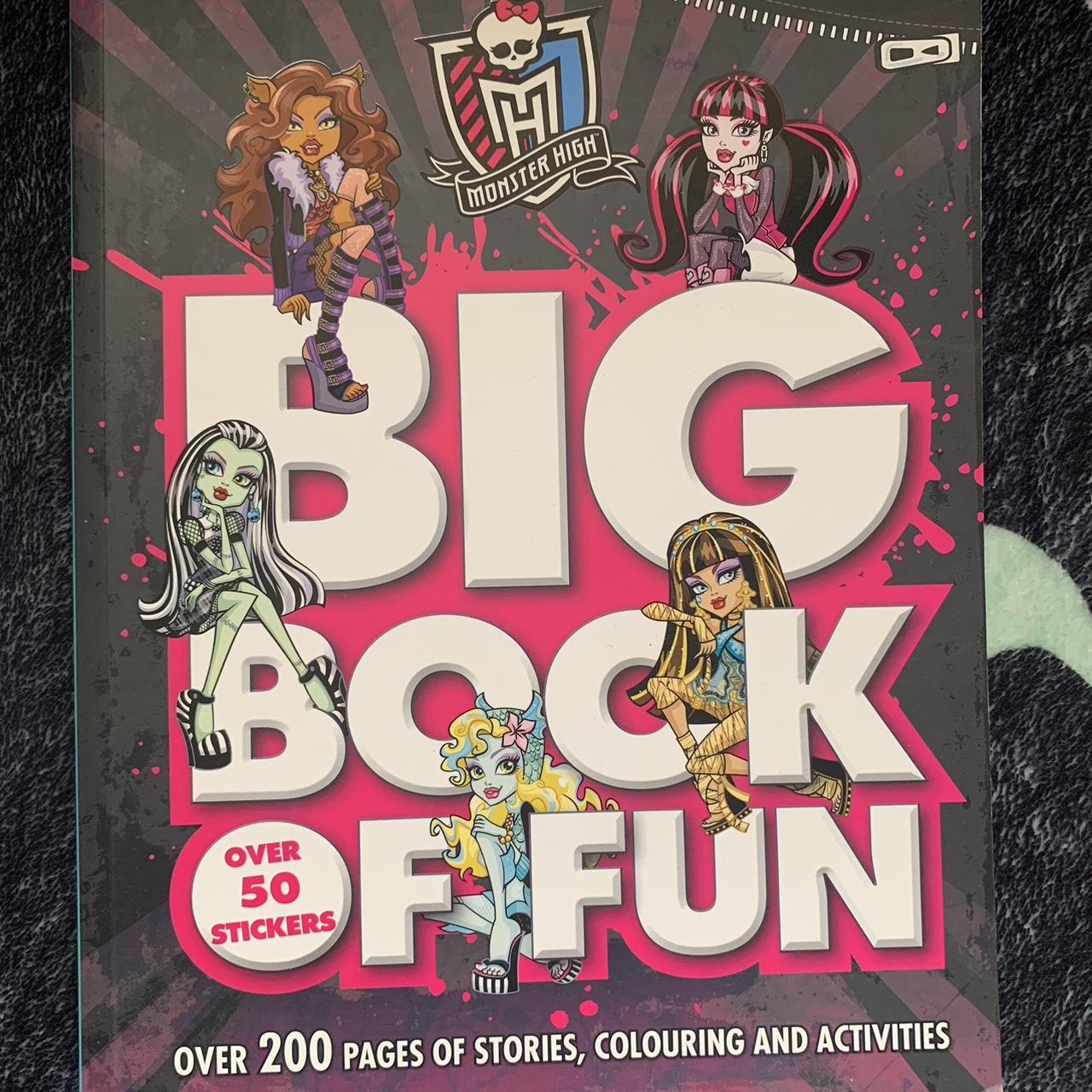 Monster high big book of fun 💀 . Hasn’t been used... - Depop