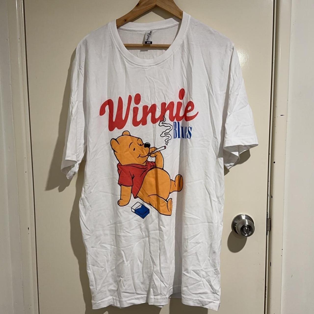 Uncle Reco - Winnie Blues 2XL, probably can fit a XL! - Depop