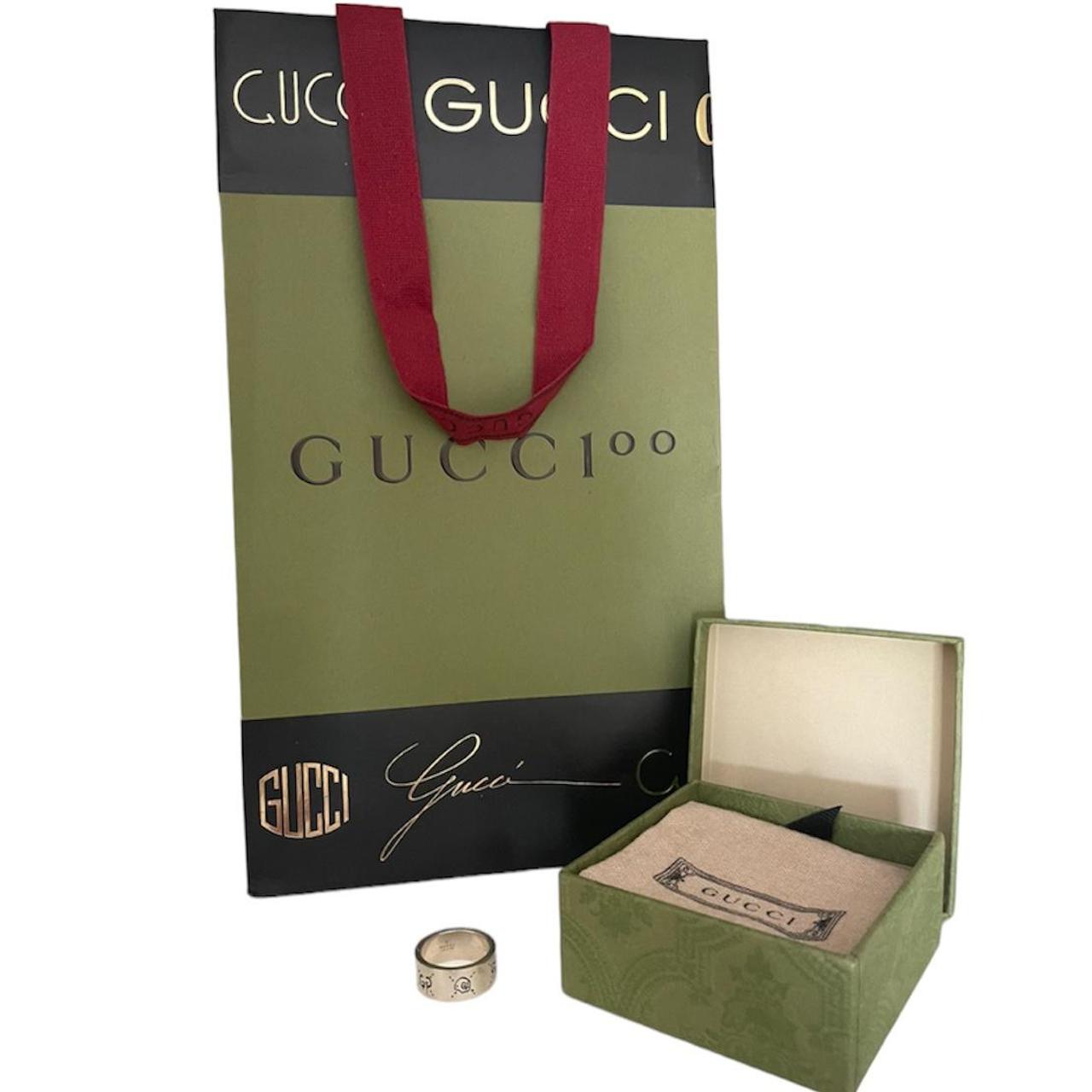 AUTHENTIC GUCCI SKULL RING comes with original... - Depop