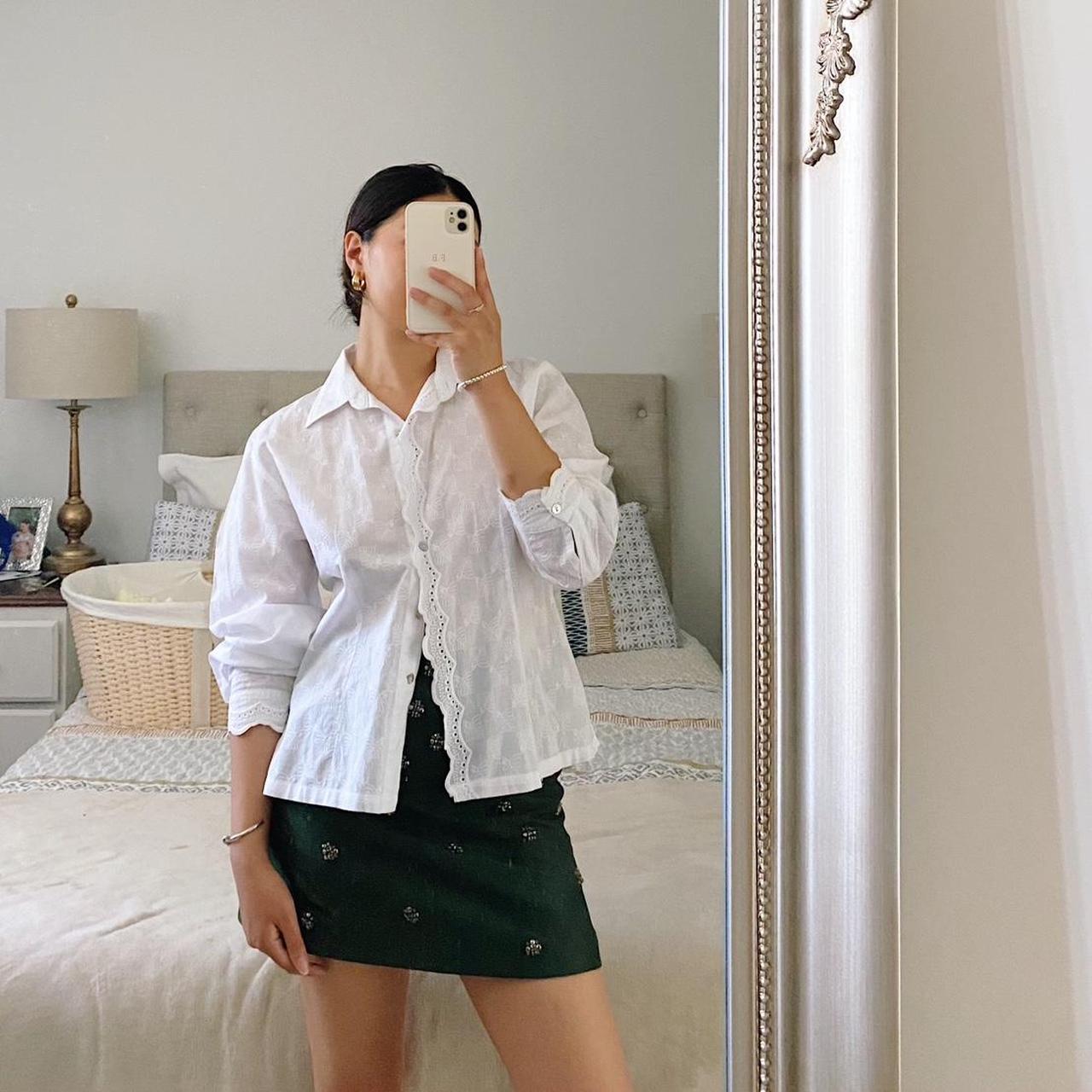 ; VINTAGE/ Catherine Louis - Dainty Lace... - Depop