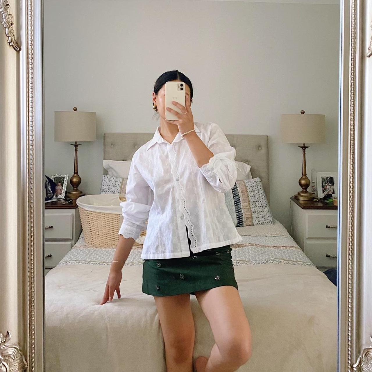 ; VINTAGE/ Catherine Louis - Dainty Lace... - Depop