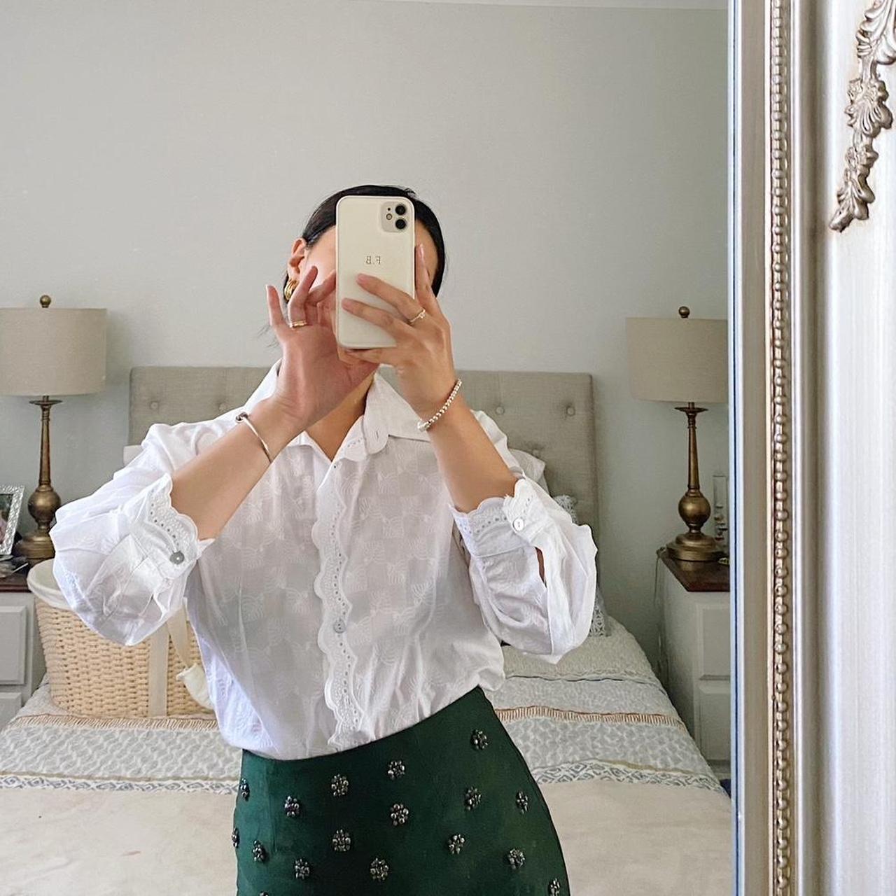 ; VINTAGE/ Catherine Louis - Dainty Lace... - Depop