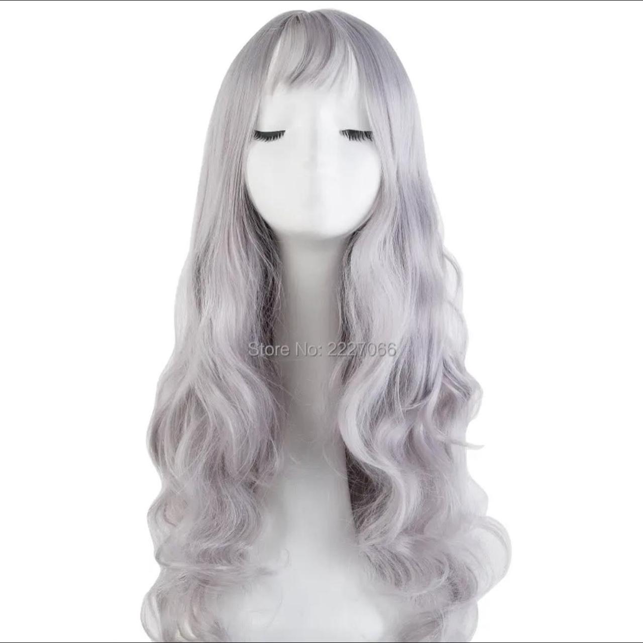 Grey cosplay wig can be used for characters such as... - Depop