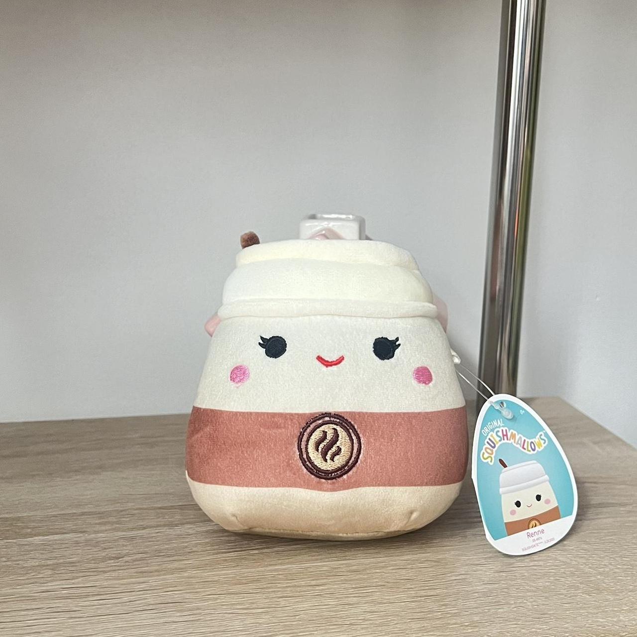 Squishmallows Rene the Latte 5” new with tags,... - Depop
