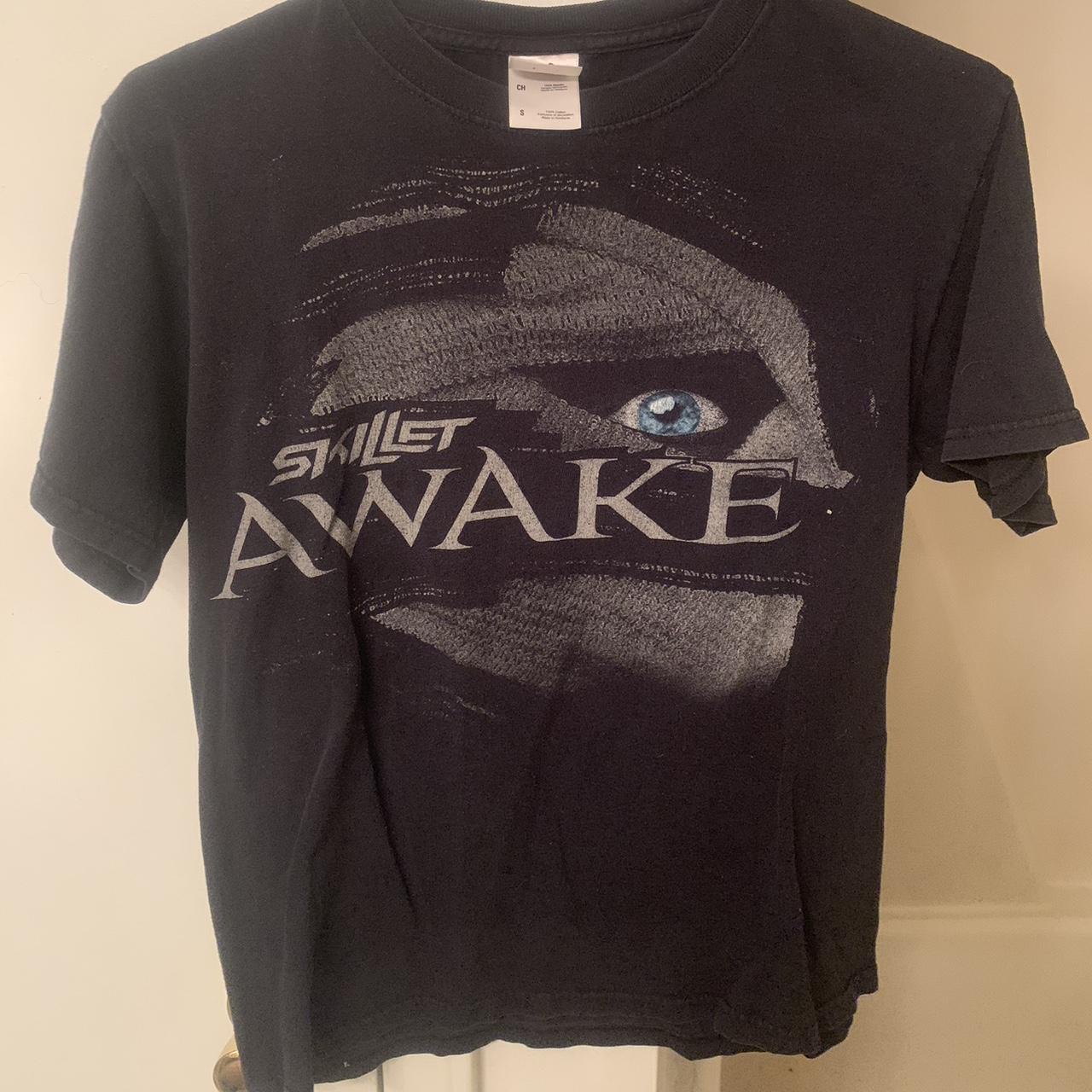 Modern vintage band tee Silent awake size small... - Depop