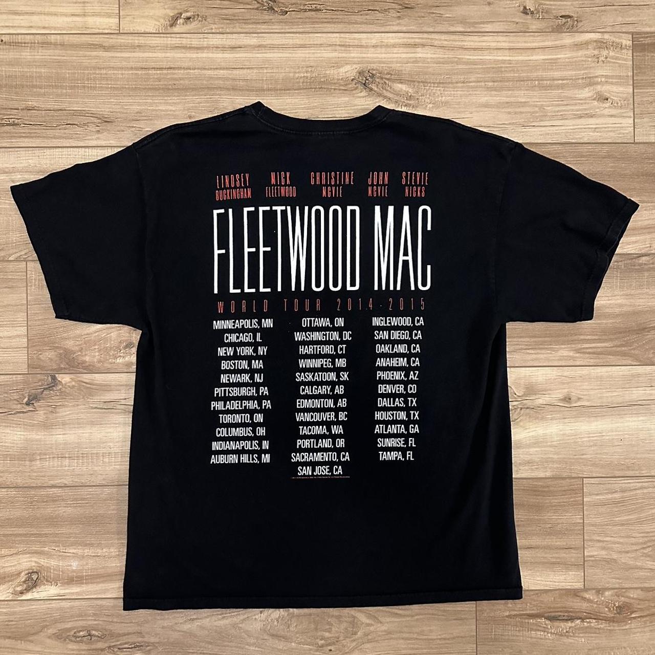 2014 Fleetwood Mac tour shirt Size... - Depop