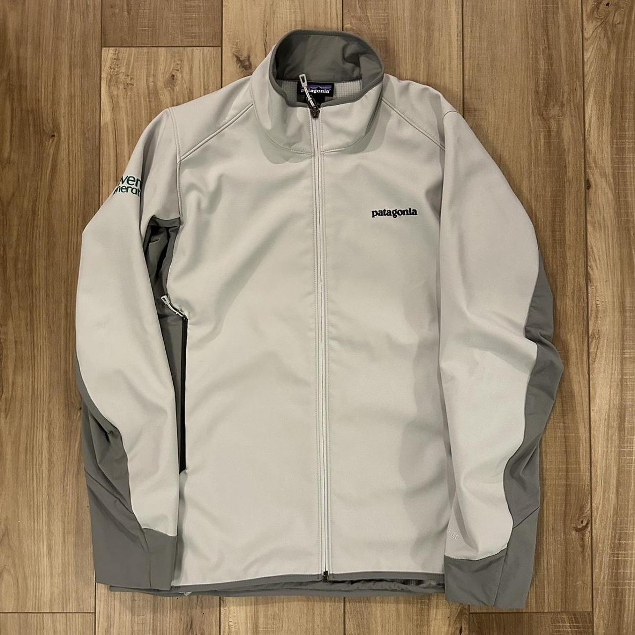Patagonia soft shell full zip jacket Size... - Depop