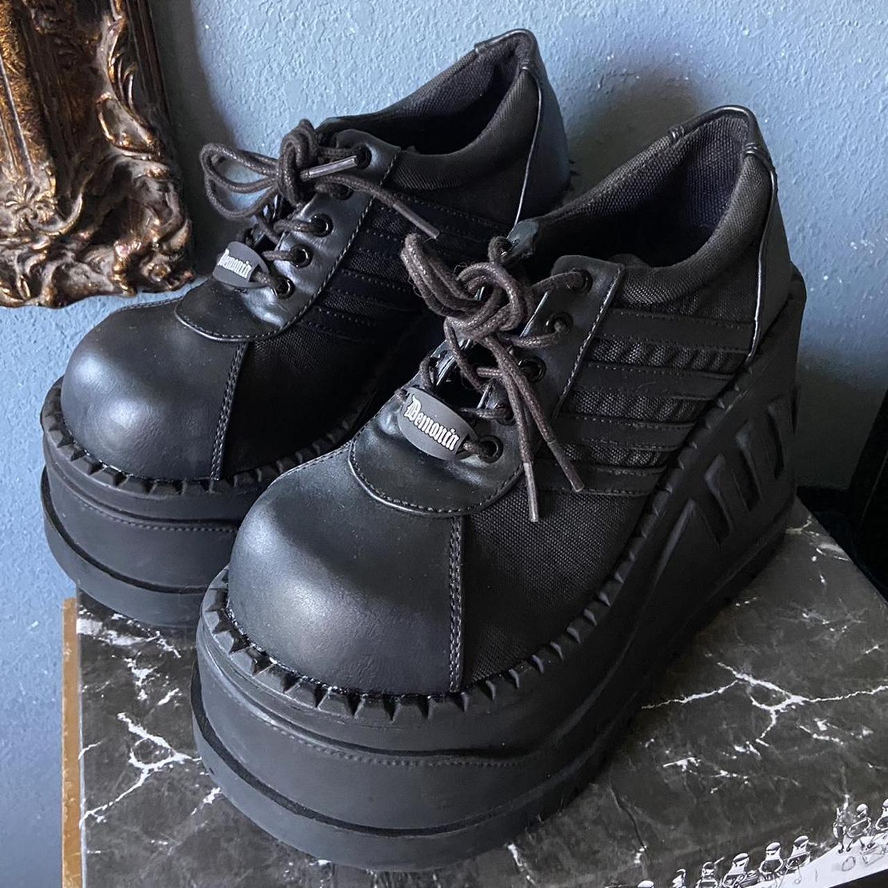 demonia stomp-08 !🖤 selling these cuties bc they... - Depop