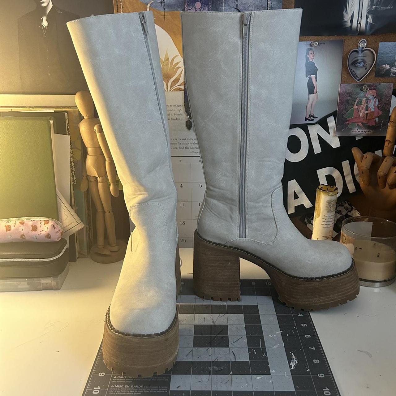 Vintage Soul Knee High Boots Retails for $148... - Depop