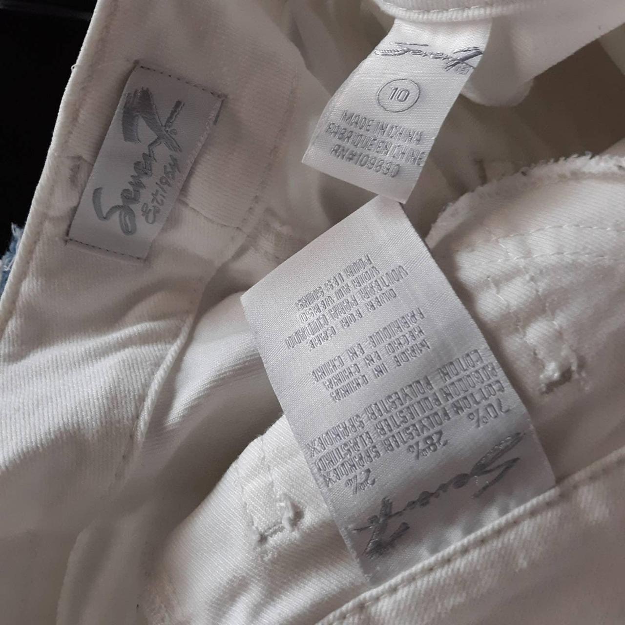 SEVEN7 STRETCH BERMUDA JEAN SHORTS Women's great... - Depop