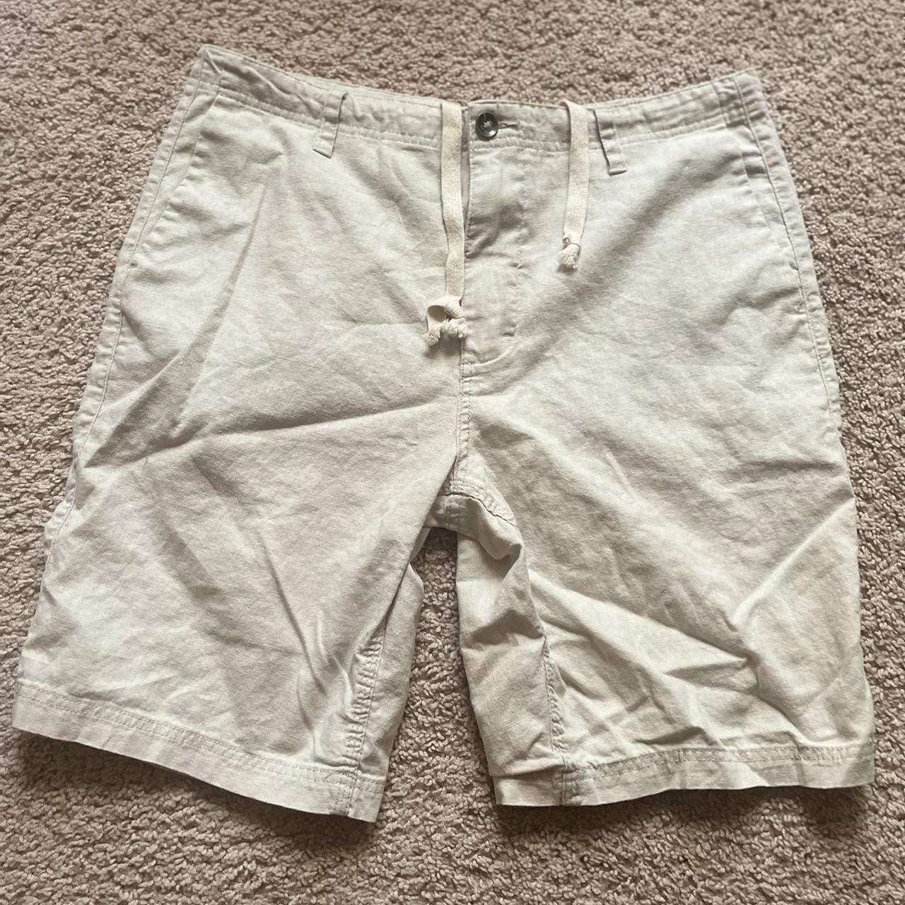 Men's Cream Shorts | Depop