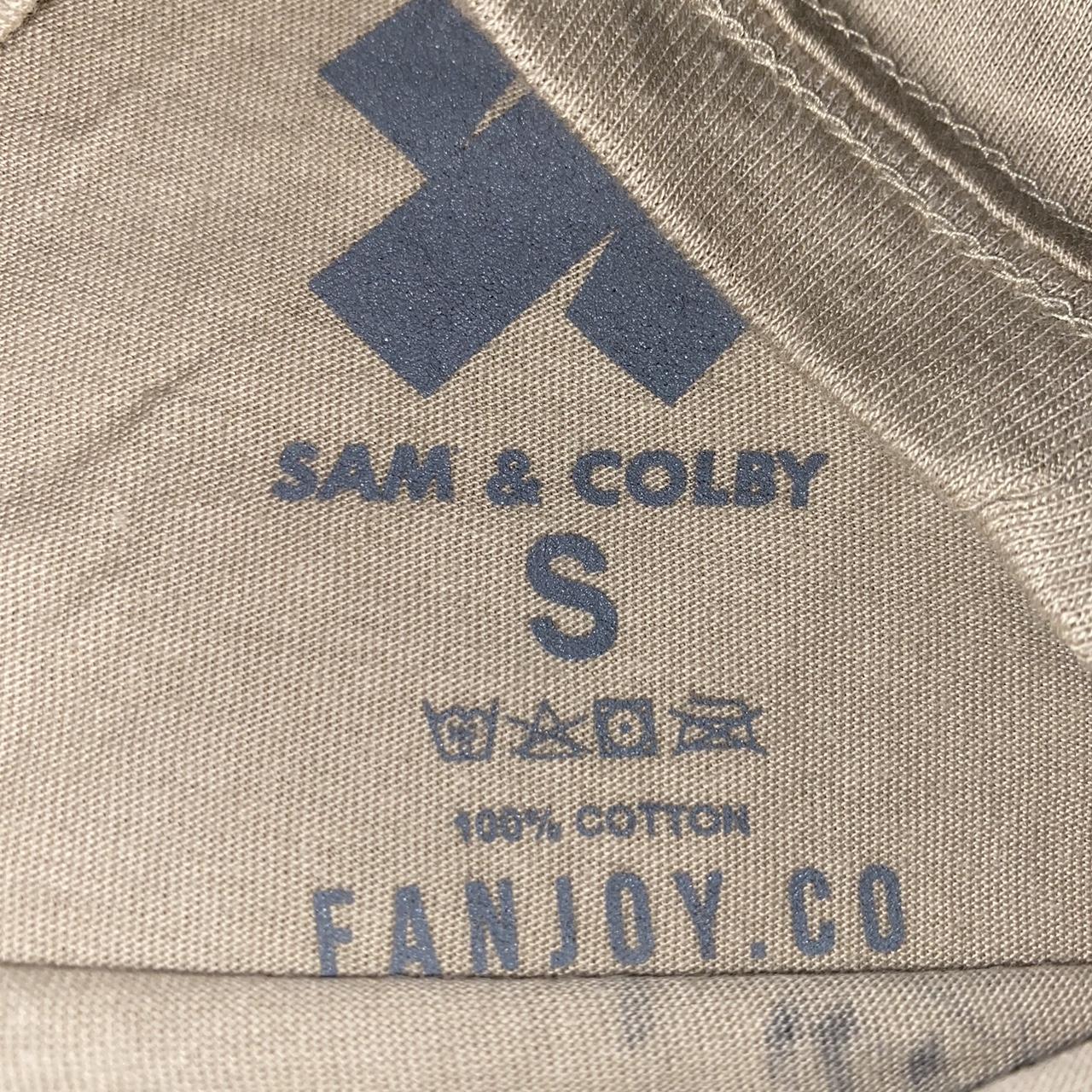 SIGNED Sam and Colby Tshirt Won in a giveaway.... - Depop