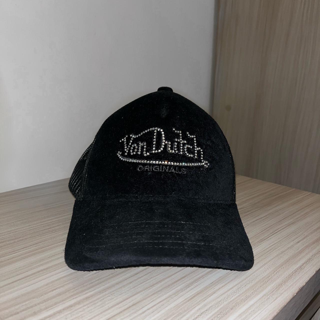 Von Dutch caps with adjustable back Both in great... - Depop