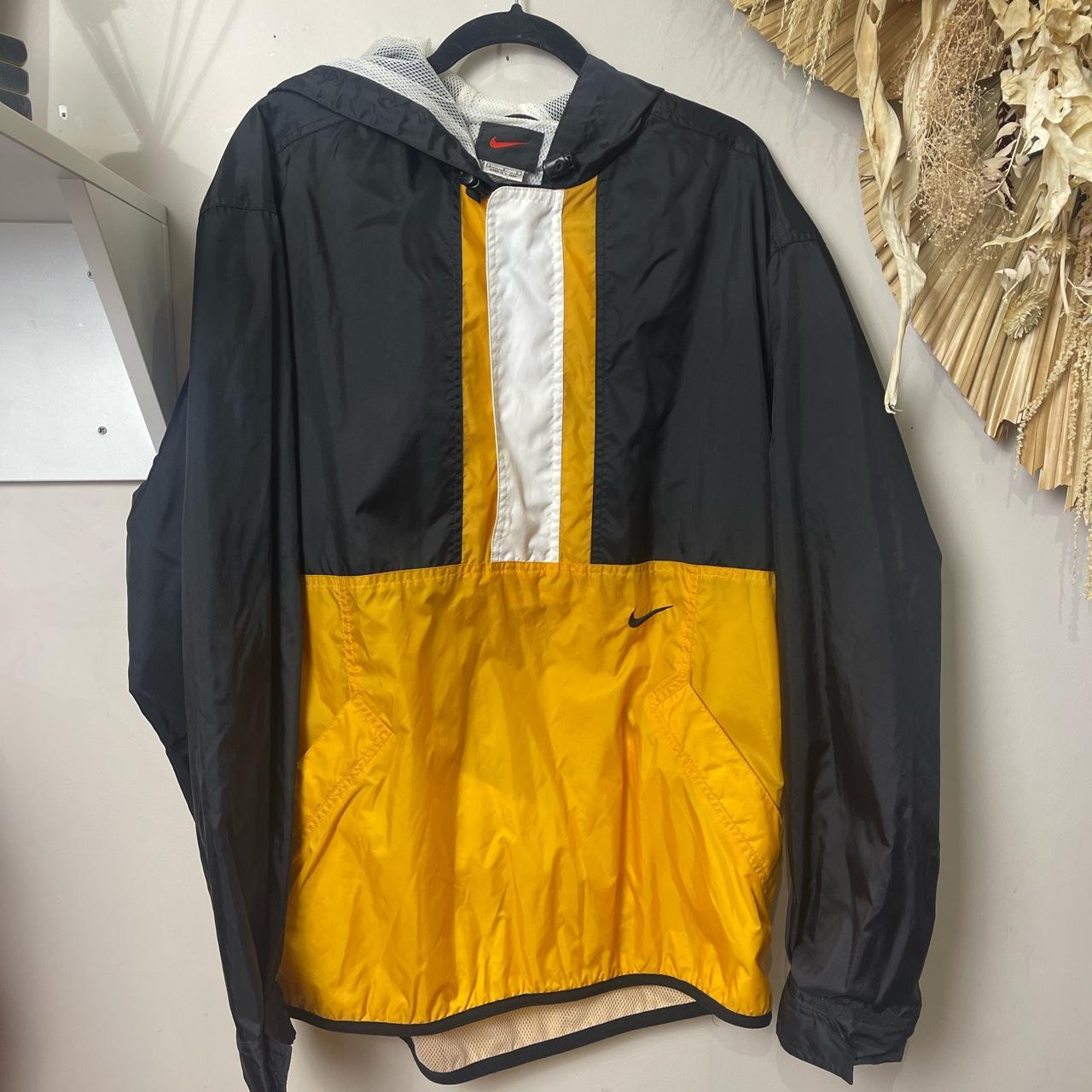 Nike Vintage Half Zip Wind Breaker - Depop