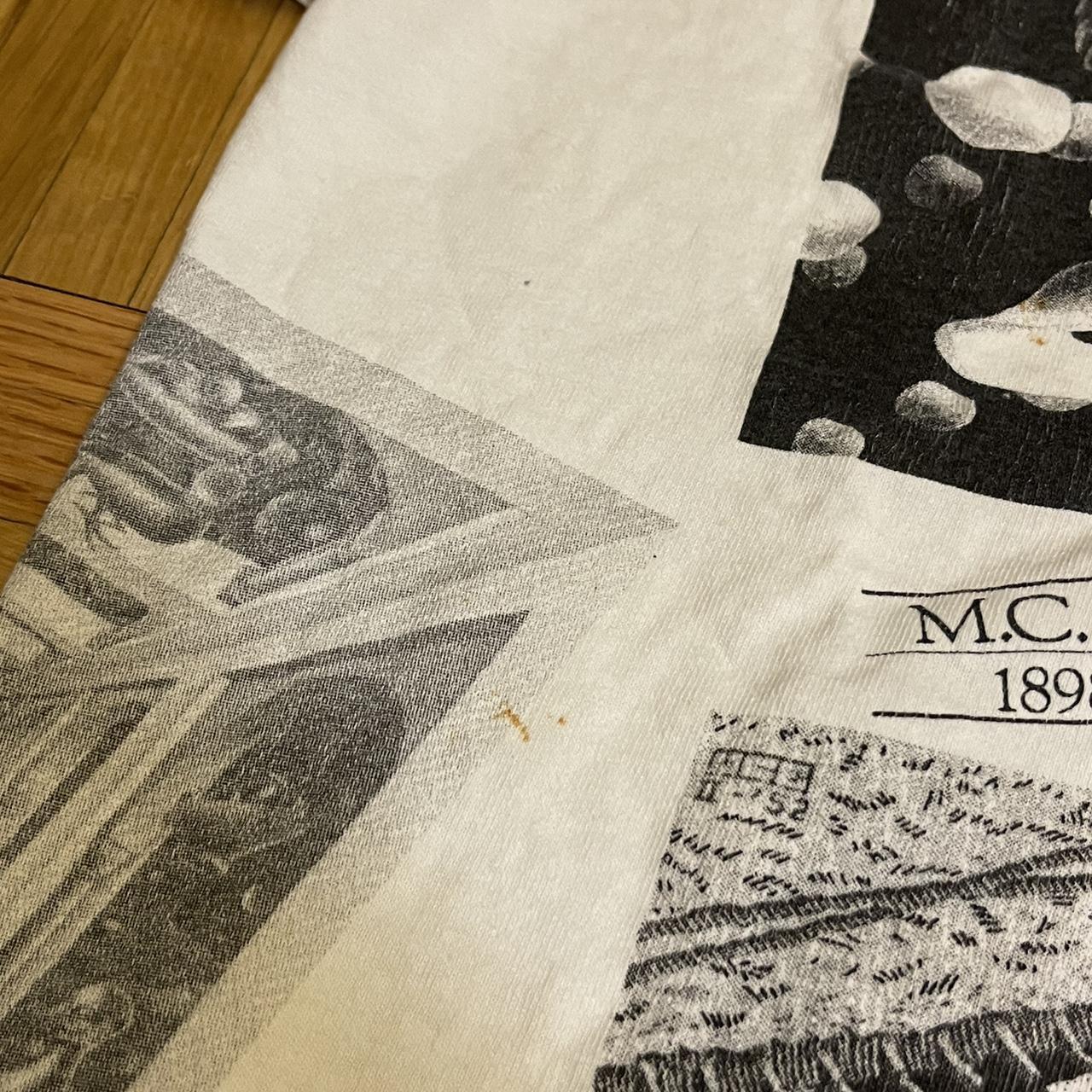 Softee Men's White and Black T-shirt | Depop