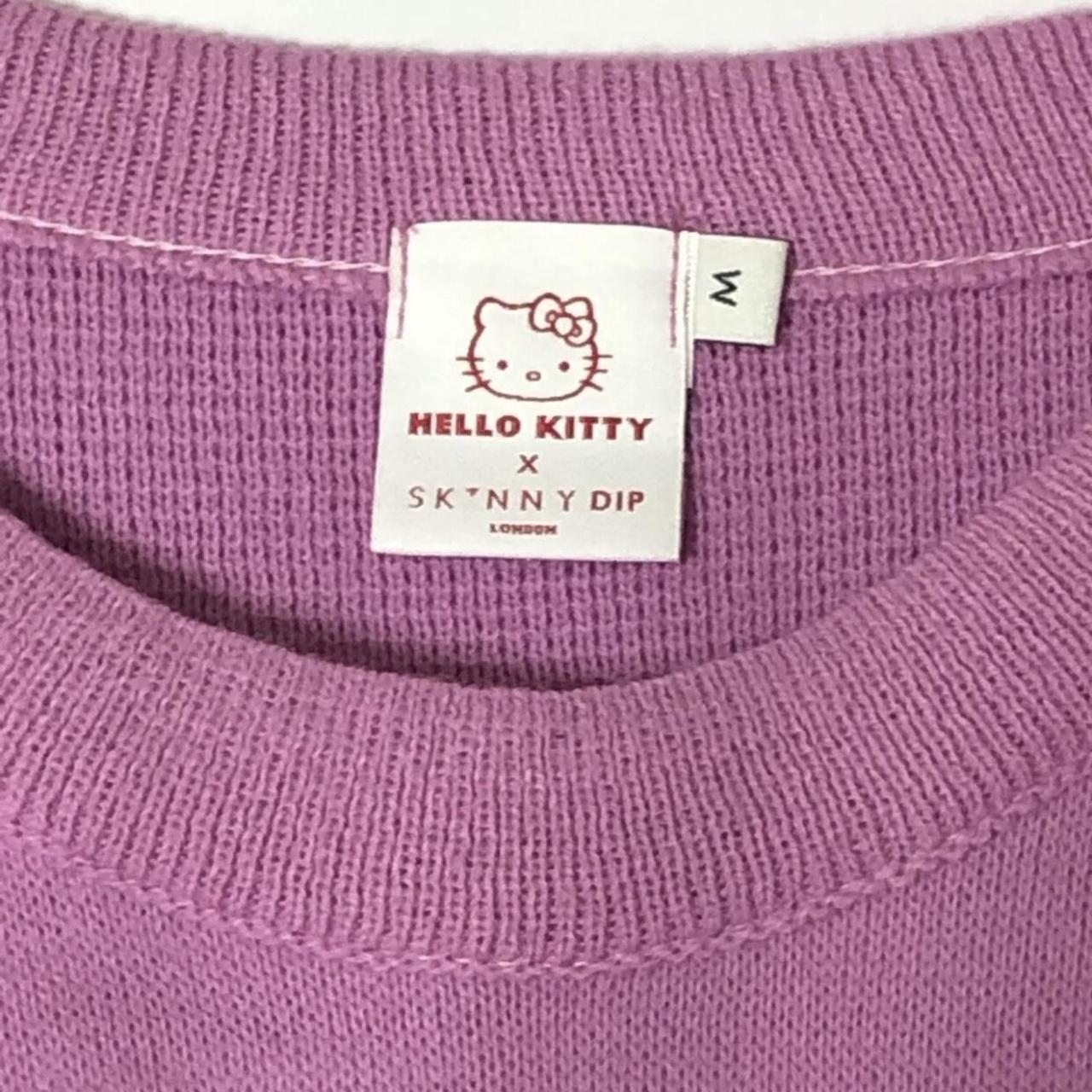 Hello Kitty Women's Pink Jumper | Depop