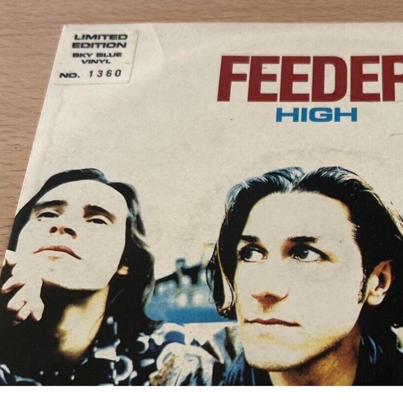 Feeder RARE limited edition numbered Blue 7” vinyl... - Depop