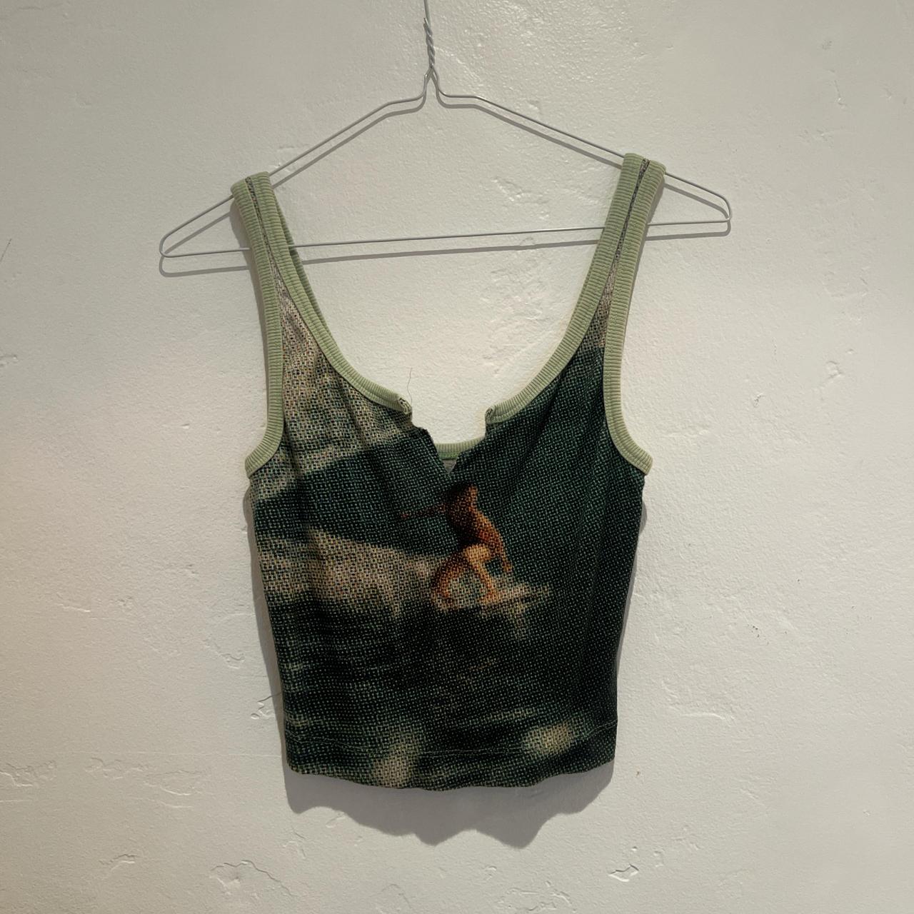 Urban outfitters graphic surfer tank top | Depop